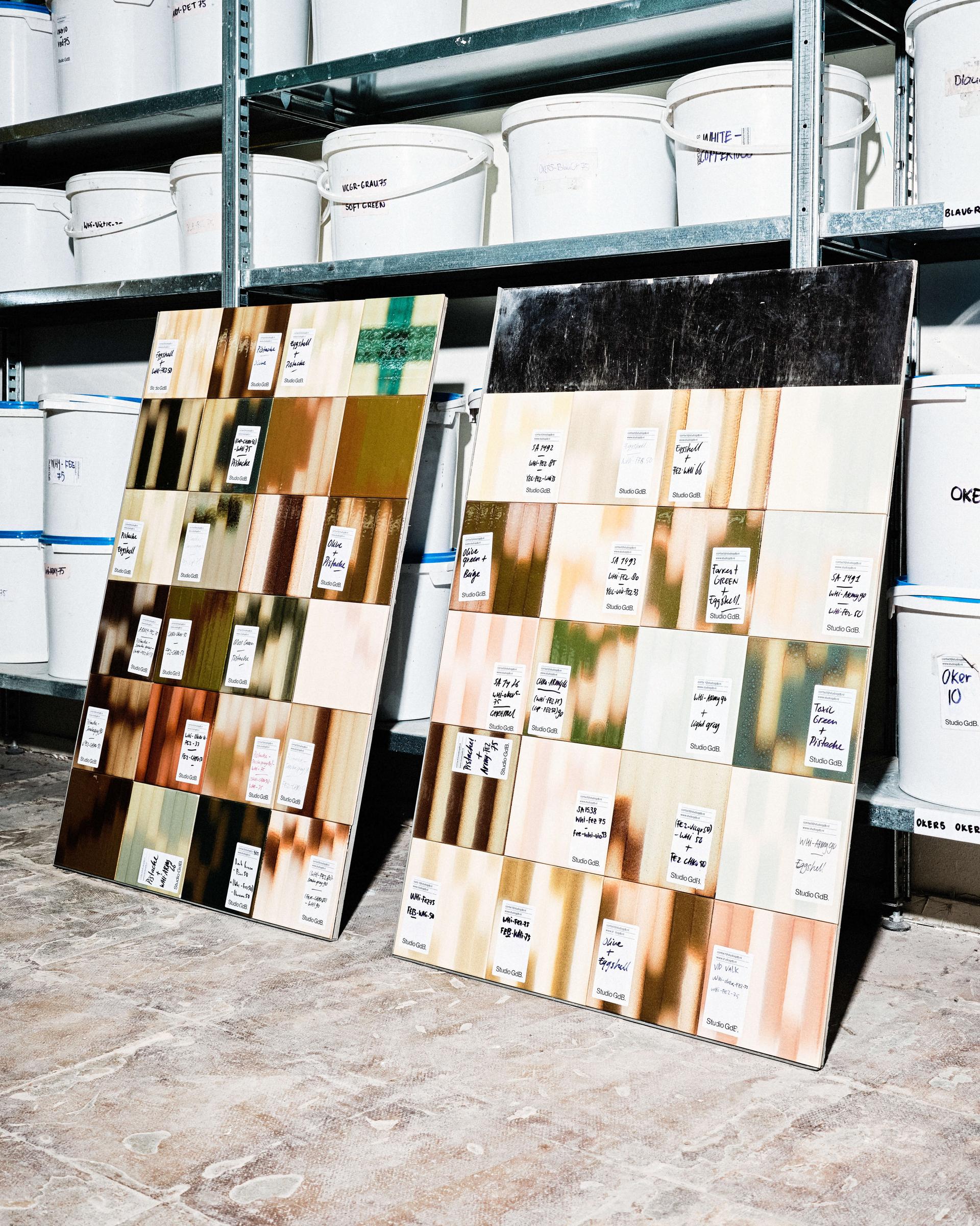 Palet ceramic tiles. | Palet